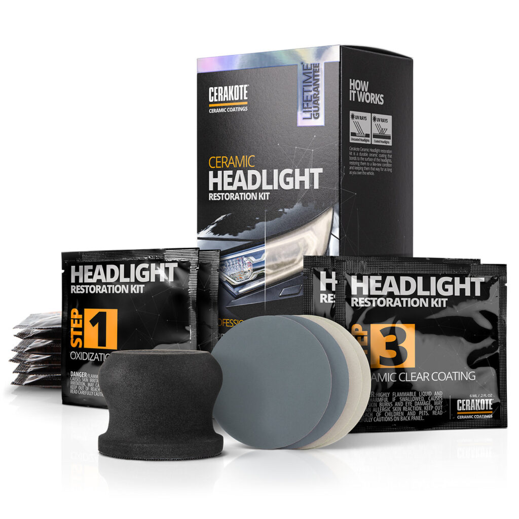 CERAKOTE® Ceramic Headlight Restoration Kit AH-HLKIT - Cerakote Europe